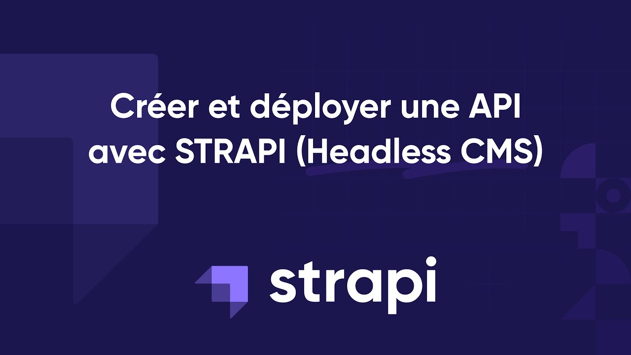 Créer rapidement et facilement une API REST avec STRAPI - Pentiminax Créer rapidement et facilement une API REST avec STRAPI - Pentiminax